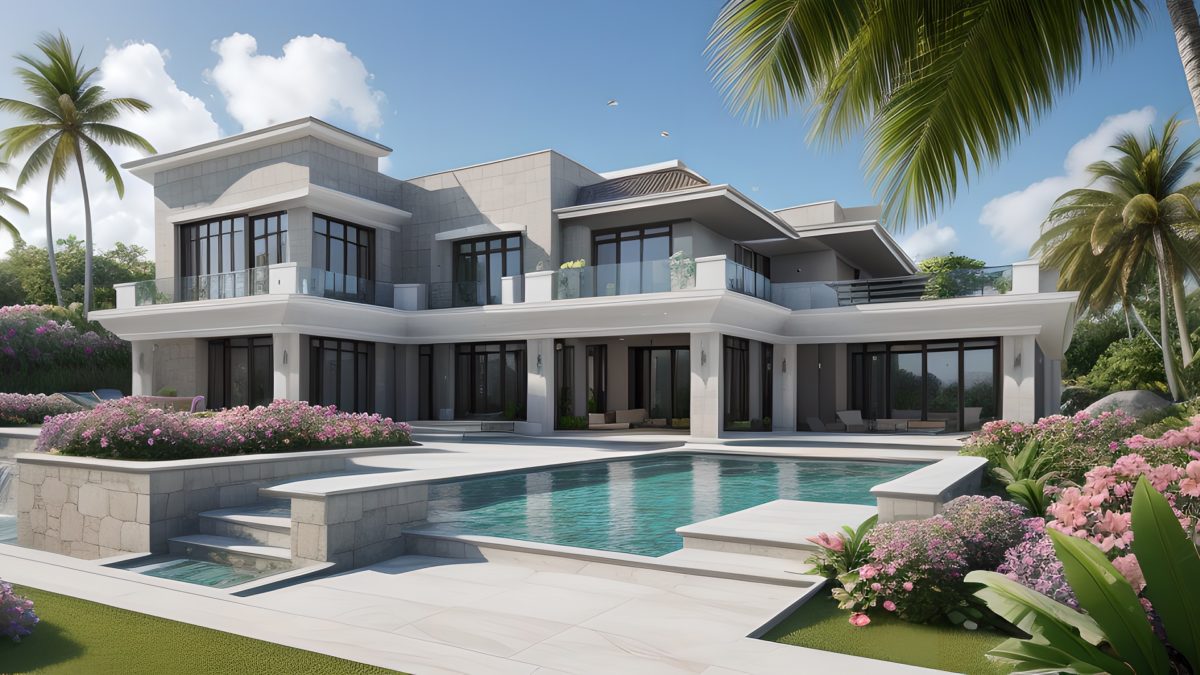 Arquitectura para una mansión de lujo - Amusement Logic